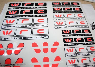 WRC Racing Car sticker vel groot | WRC Racing Car sticker vel groot